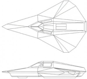 A-2 (Swift Death) Class II/III Attack Craft – FASA Star Trek® Starship ...