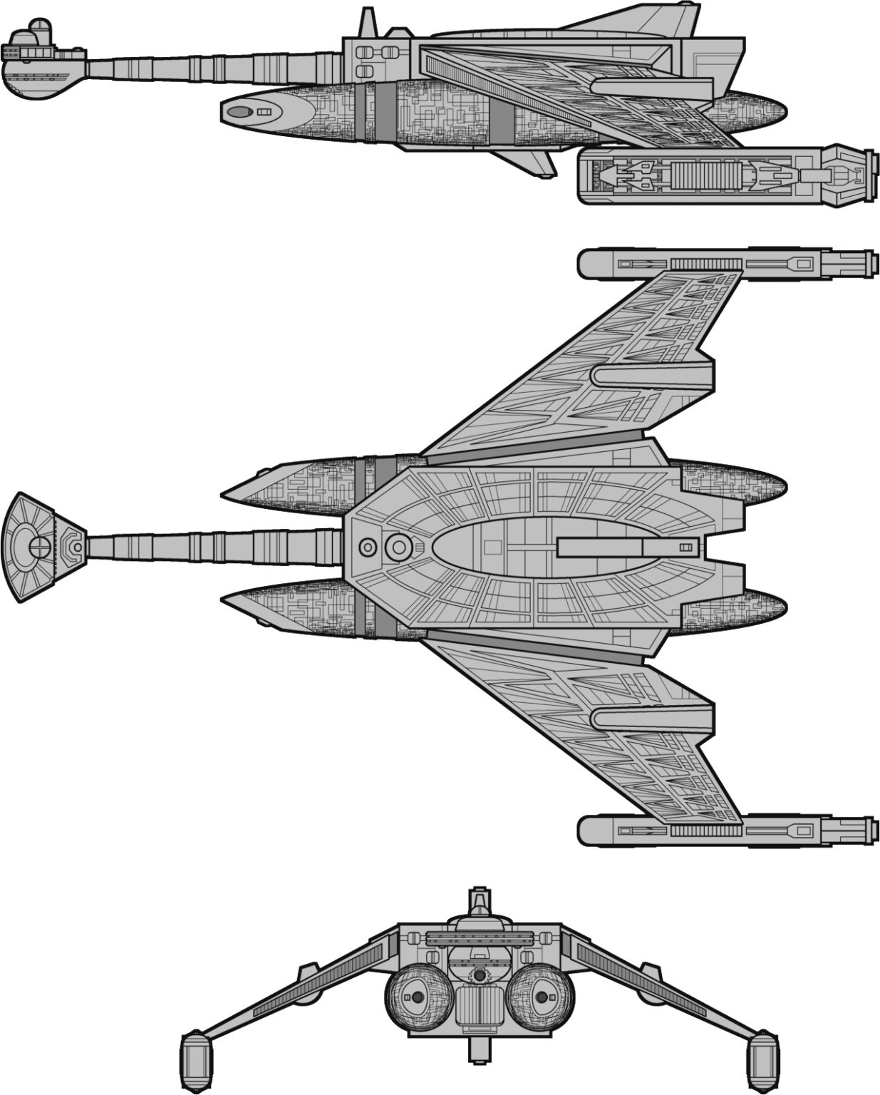 D-33E (Mauler) Class XIII Escort Cruiser – IKS Variant – FASA Star Trek ...