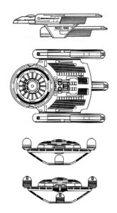 Clark Class IV Clipper – FASA Star Trek® Starship Tactical Combat Simulator
