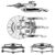 Comanche Class XIII Assault Frigate – FASA Star Trek® Starship Tactical ...