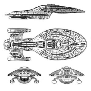 Intrepid Class XI Cruiser – FASA Star Trek® Starship Tactical Combat ...