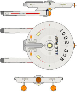 Wasp (II) Class III Corvette – FASA Star Trek® Starship Tactical Combat ...