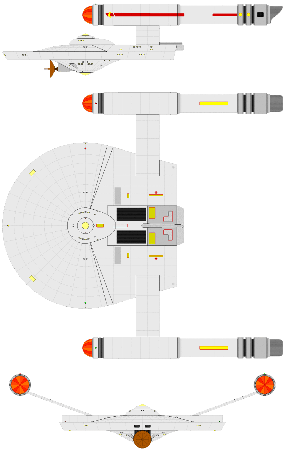 Harrier Class VI Destroyer – FASA Star Trek® Starship Tactical Combat ...