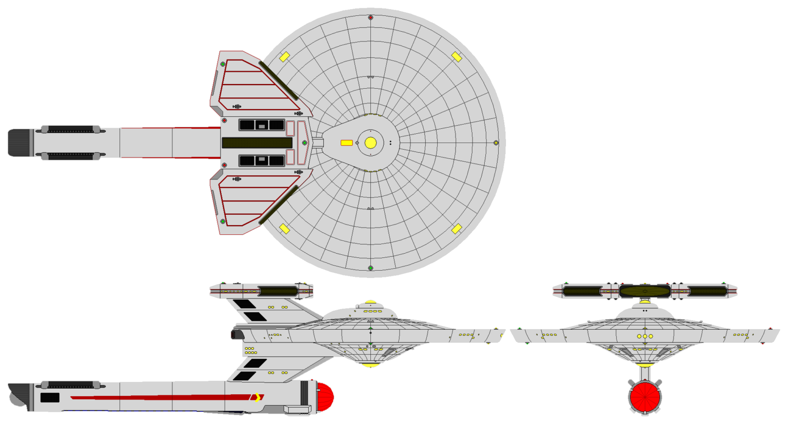 Pentagon Class VII Scout – FASA Star Trek® Starship Tactical Combat ...
