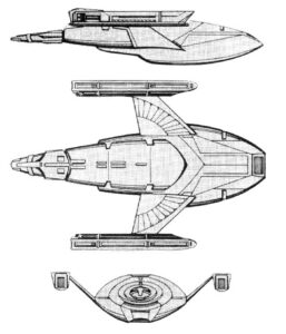 I-7 (Vespin) Class IX Freighter – FASA Star Trek® Starship Tactical ...