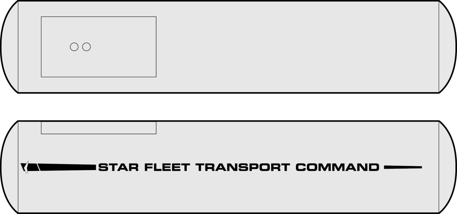 Transport (Bulk Cargo) Class Container – FASA Star Trek® Starship ...