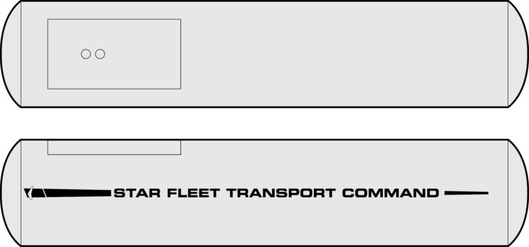 Transport (Bulk Cargo) Class Container – FASA Star Trek® Starship ...