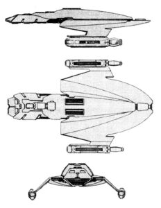 K-14 (Pathmaker) Class IV Scout – FASA Star Trek® Starship Tactical ...