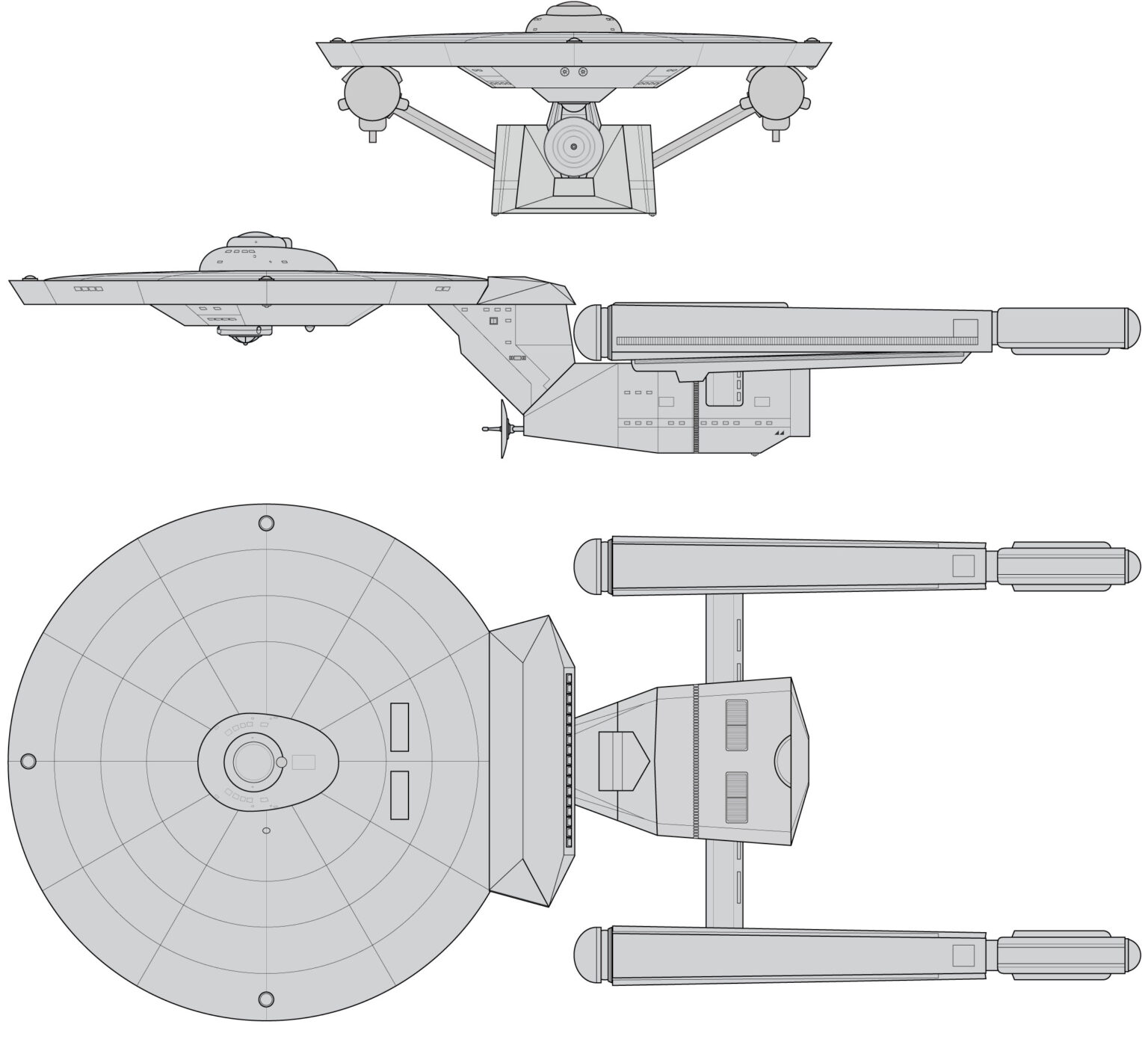 Aberdeen Class X Cruiser – FASA Star Trek® Starship Tactical Combat ...