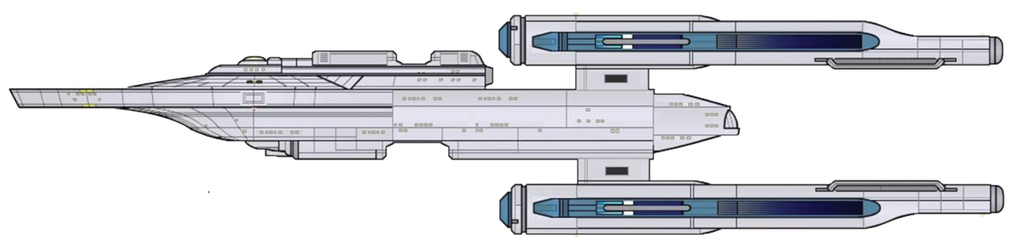 Hamblett Class XII Cruiser – FASA Star Trek® Starship Tactical Combat ...