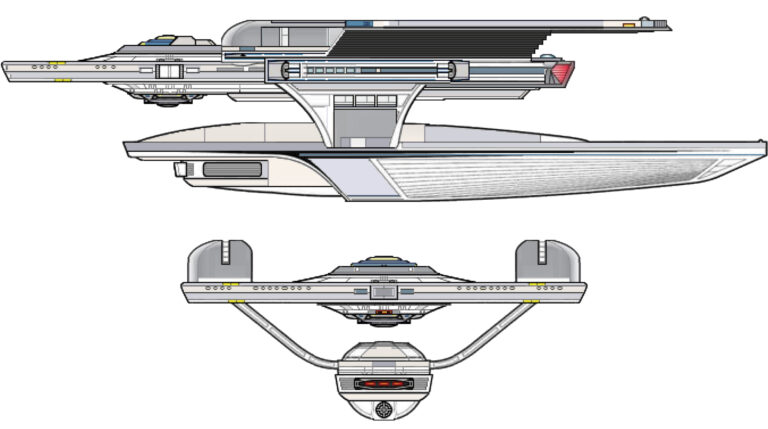 Nathan Kaiser Class VIII Destroyer Escort – FASA Star Trek® Starship ...