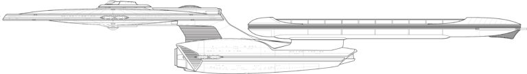 Alaska Class XIV Heavy Battlecruiser – FASA Star Trek® Starship ...