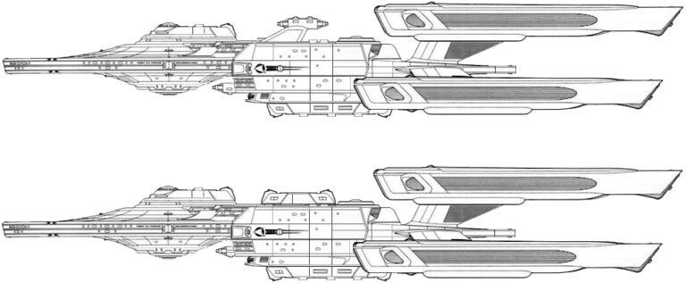 Chris McDonough Class XIV Heavy First Support Cruiser – FASA Star Trek ...